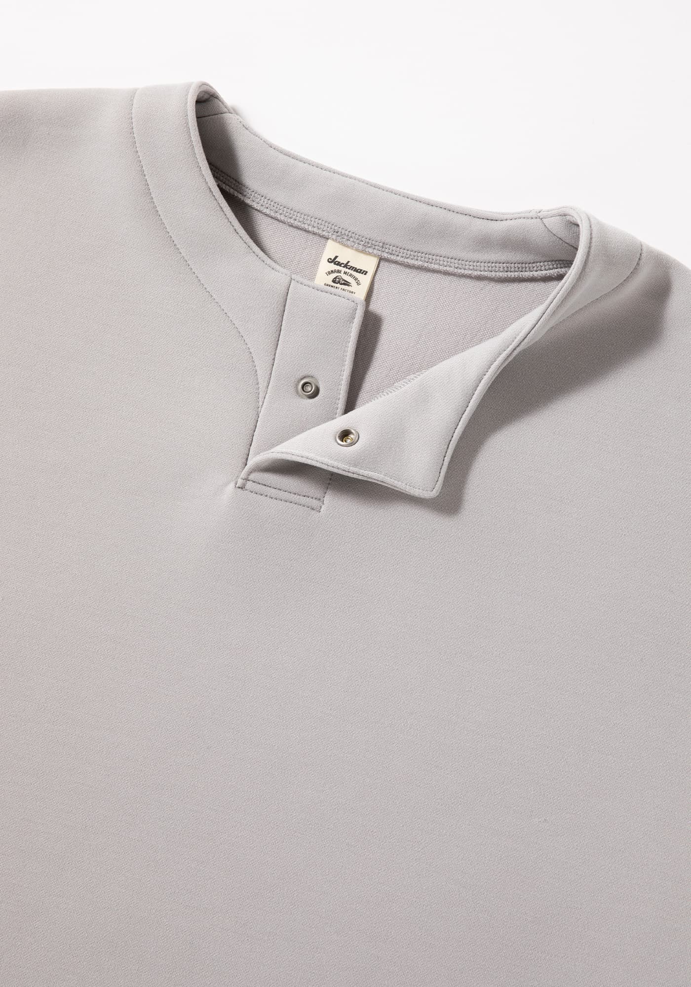 Sweat Himo Henley(M 11:Light Gray): ALL｜jackman日本公式サイト
